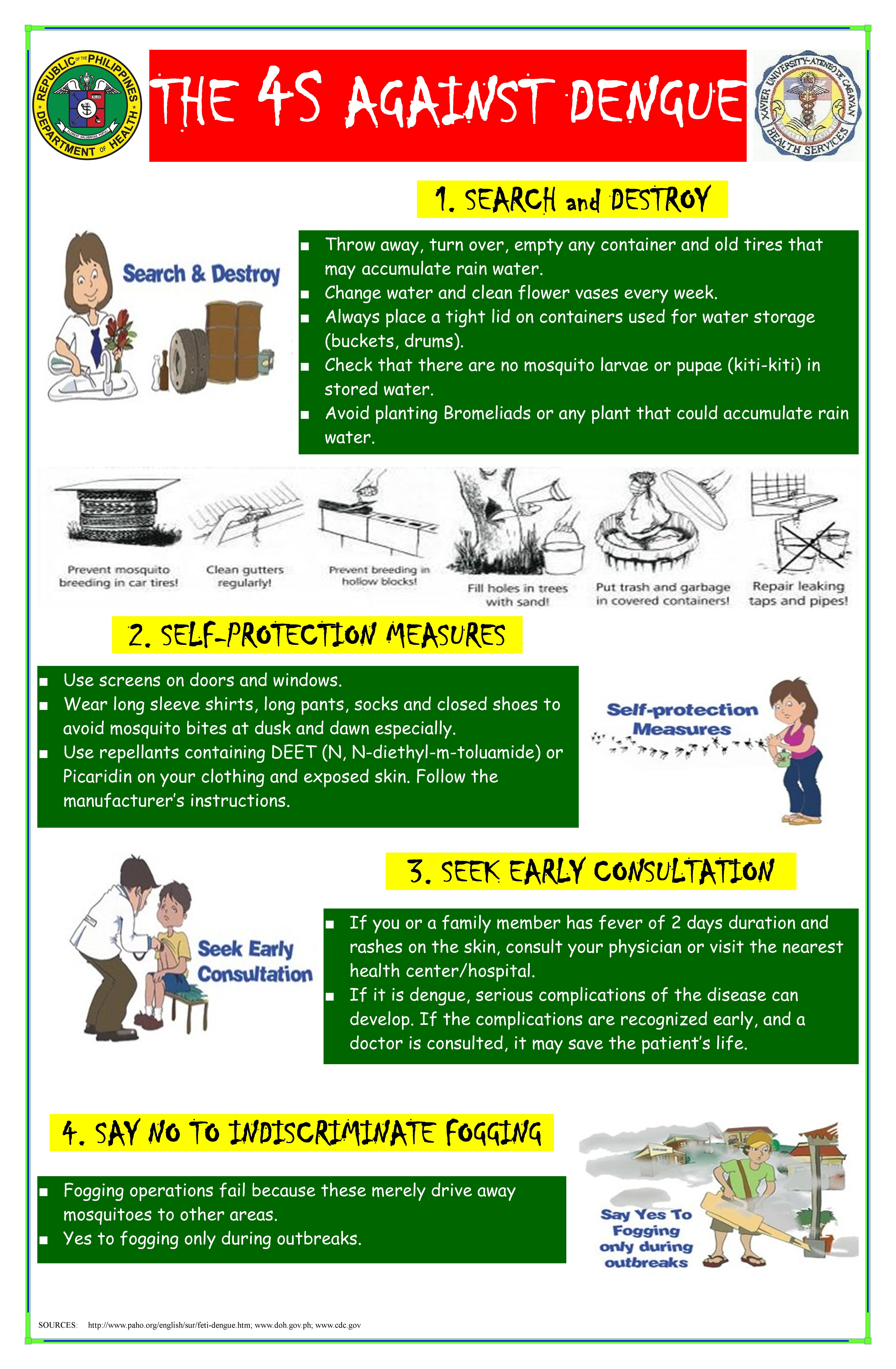 Xavier University - Health Advisory: Dengue